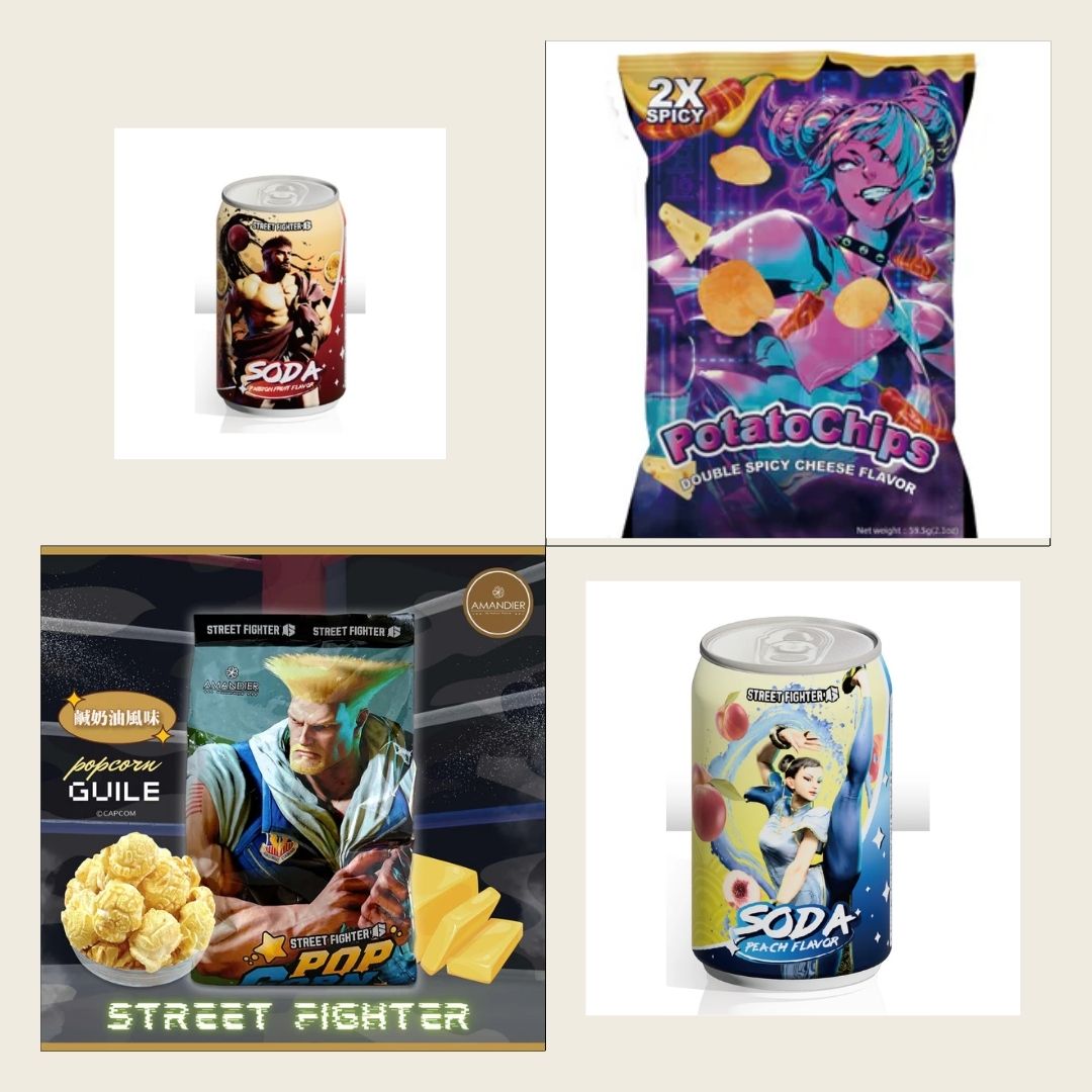Taste the Fight: Street Fighter Snacks And Drinks You Can't Miss ...