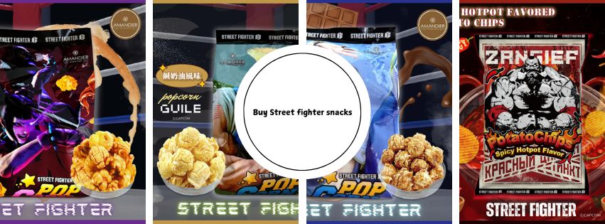 Street Fighter Snacks Are Here – Get Ready For The Ultimate Flavor ...